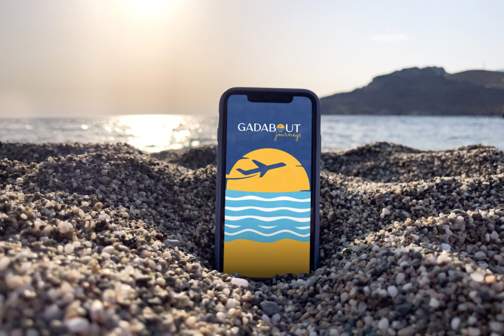 Bold Branding for Gadabout Journeys: Logo & Design Expertise